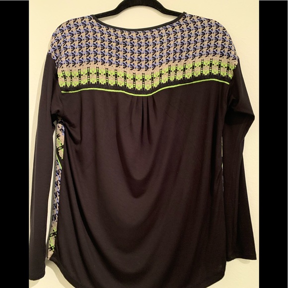 Hale Bob | Tops | New Hale Bob Lim Silk Blouse X S Beautiful Print ...